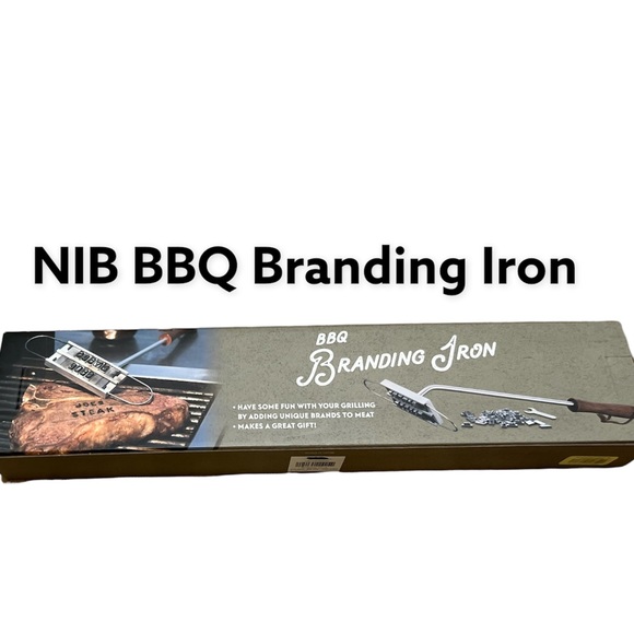 Kitchen | Nib Bbq Branding Iron Personalized | Poshmark